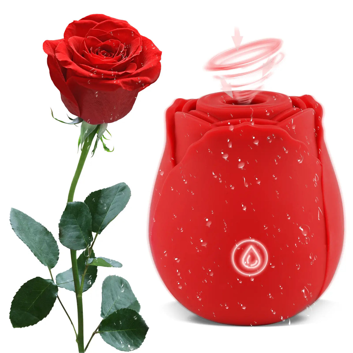 The Rose Toy- Best selling-10 suction-12 Colors